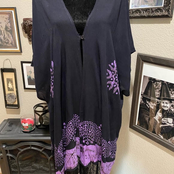 Highness | Tops | Womans Bohemian Cover Up Highness Brand | Poshmark